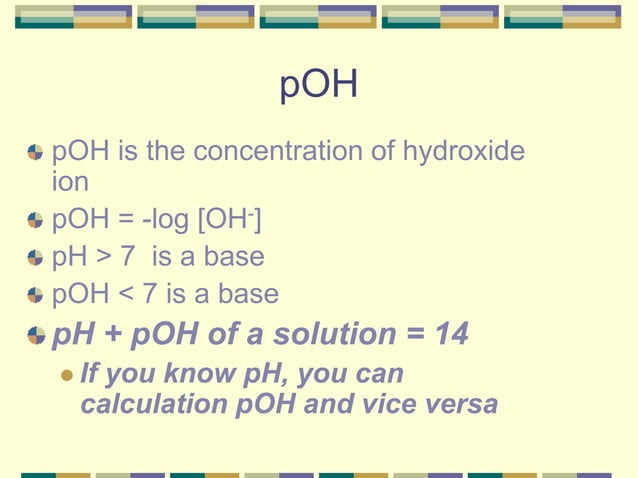 Calculations Of Ph | PPT
