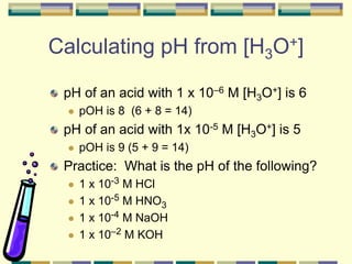 Calculations Of Ph | PPT