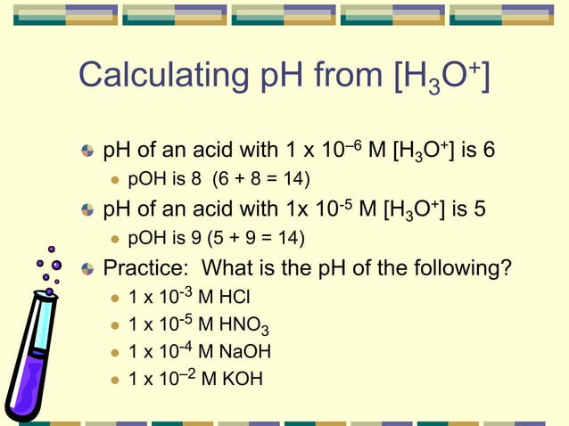 Calculations Of Ph | PPT