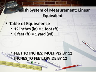 Calculations and Mensuration smaw smaw smaw | PPTX