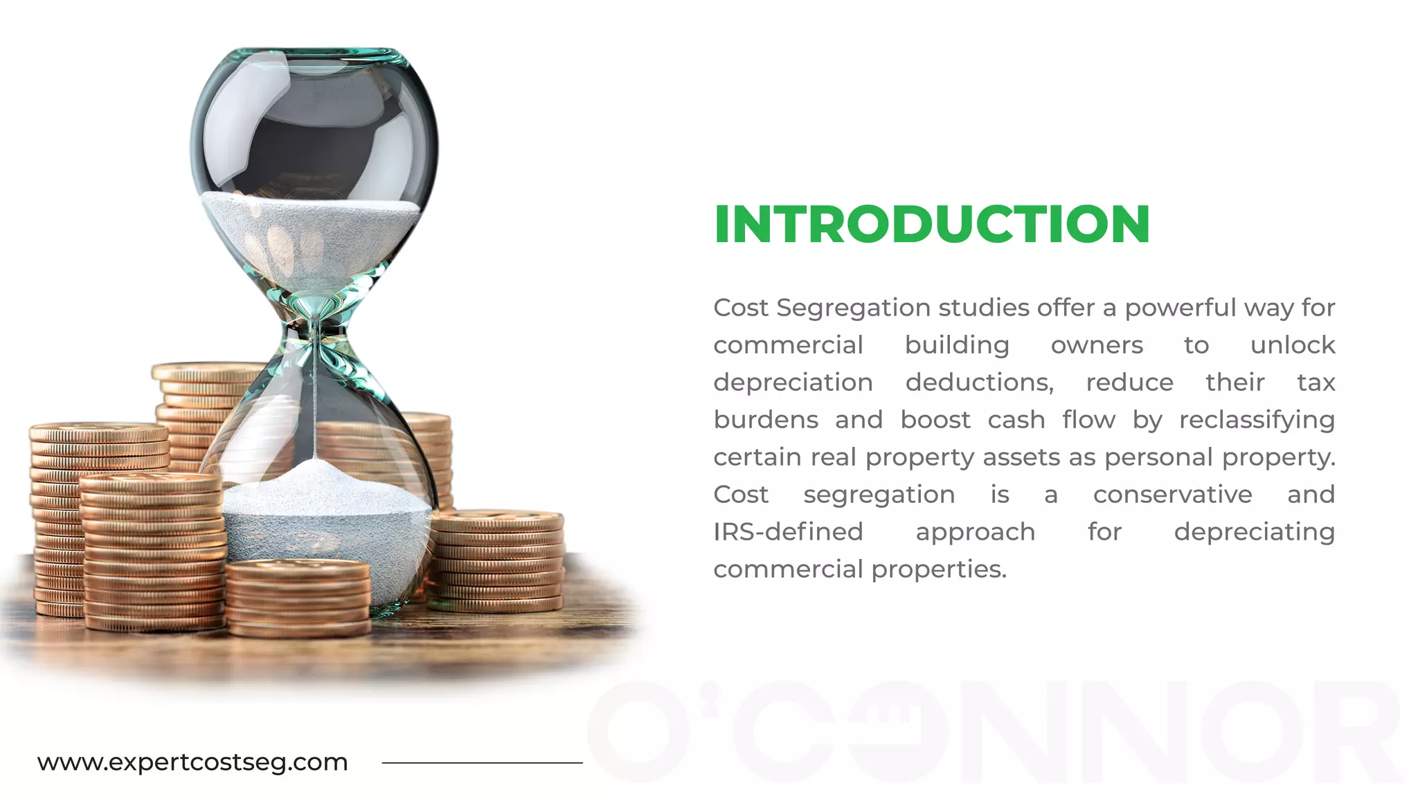 Calculations and processes in a cost segregation study | PPT