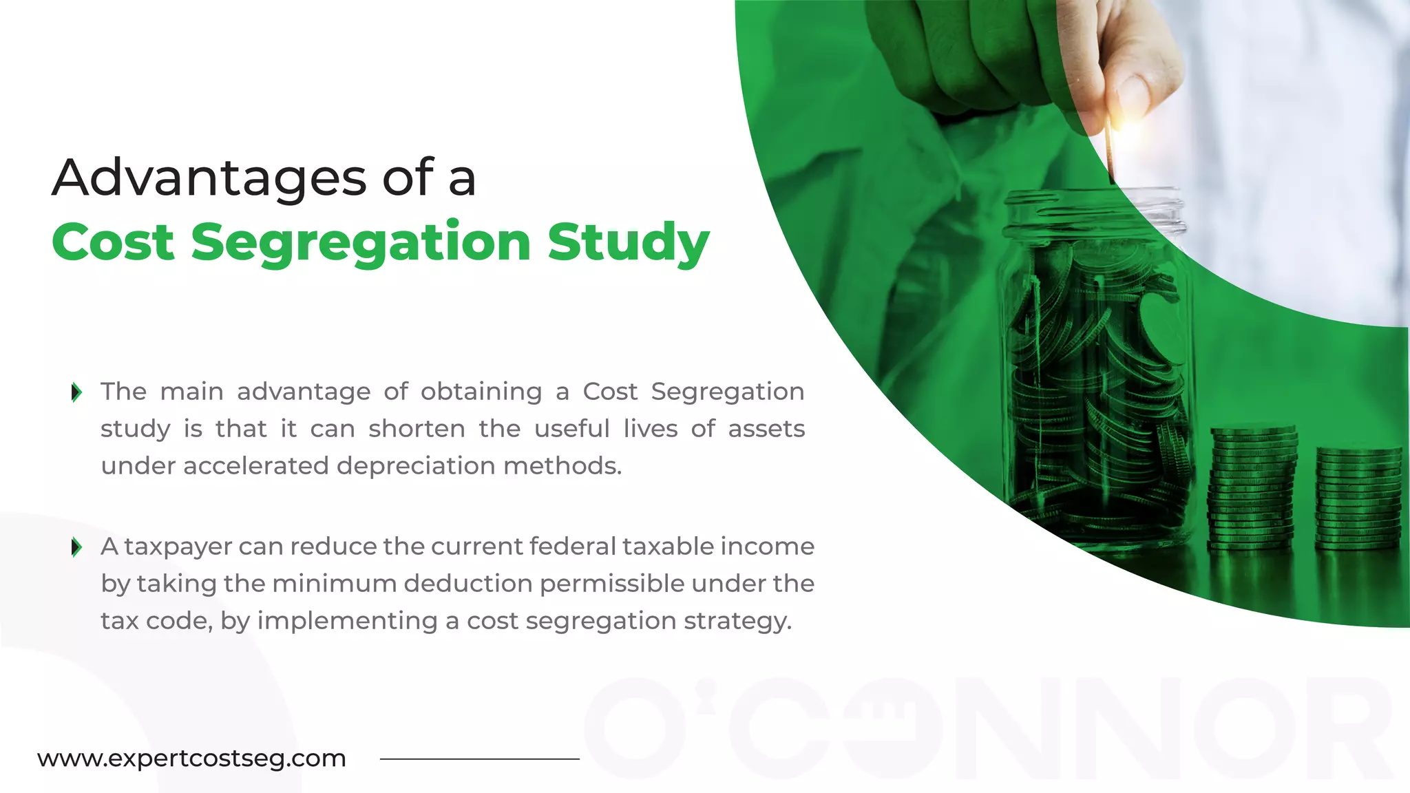 Calculations and processes in a cost segregation study | PPT