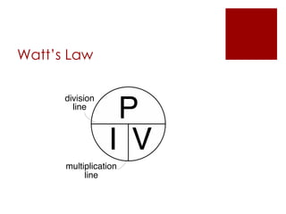 Calculations in electronics | PPTX