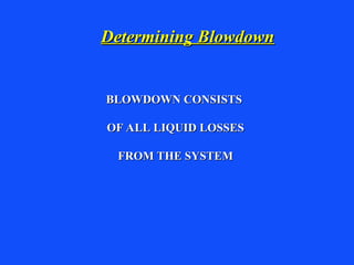 Calculations for cooling water system and | PPT