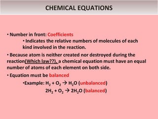 CALCULATIONS WITH CHEMICAL FORMULAS AND EQUATION | PPT