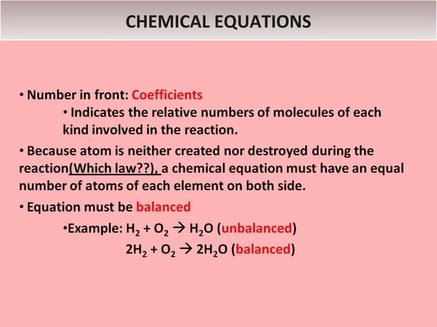 CALCULATIONS WITH CHEMICAL FORMULAS AND EQUATION | PPT | Chemistry ...