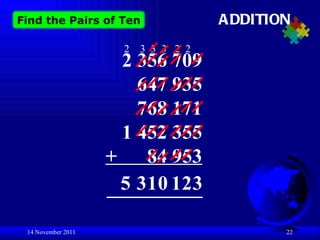 Calculation techniques in numbers | PPT