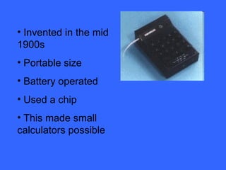 Calculator | PPT