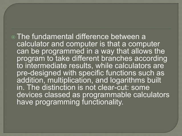 Calculator | PPTX | Science