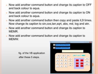 Calculator and how to make it using VB 6.0 | PPSX