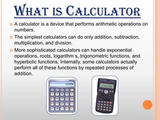 Calculator and how to make it using VB 6.0 | PPSX | Computing ...