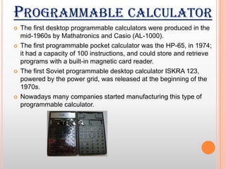 Calculator and how to make it using VB 6.0 | PPSX