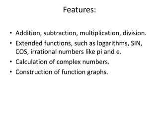 Calculator.ppt Andriod Application topic | PPTX