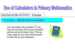 Calculator Information Kit - Bukit Panjang Primary Mathematics ...