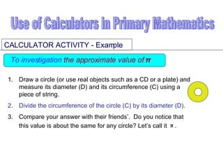 Calculator Information Kit - Bukit Panjang Primary Mathematics ...