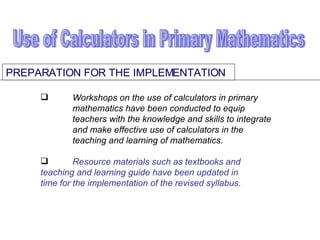 Calculator Information Kit - Bukit Panjang Primary Mathematics ...