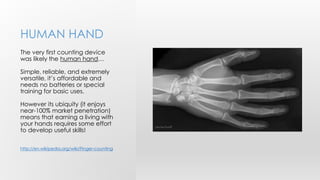 A Visual History of Calculators | PPTX