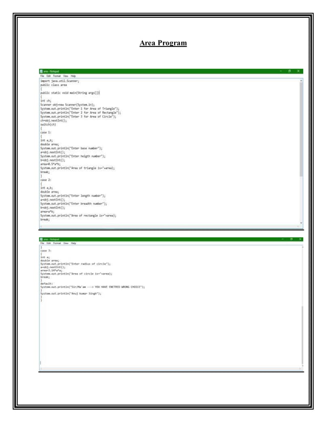 Calculator program | PDF