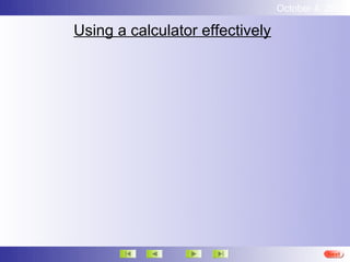 Calculators | PPT