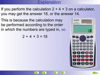 Calculators | PPT