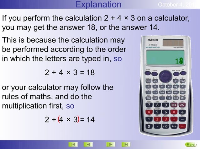 Calculators | PPT