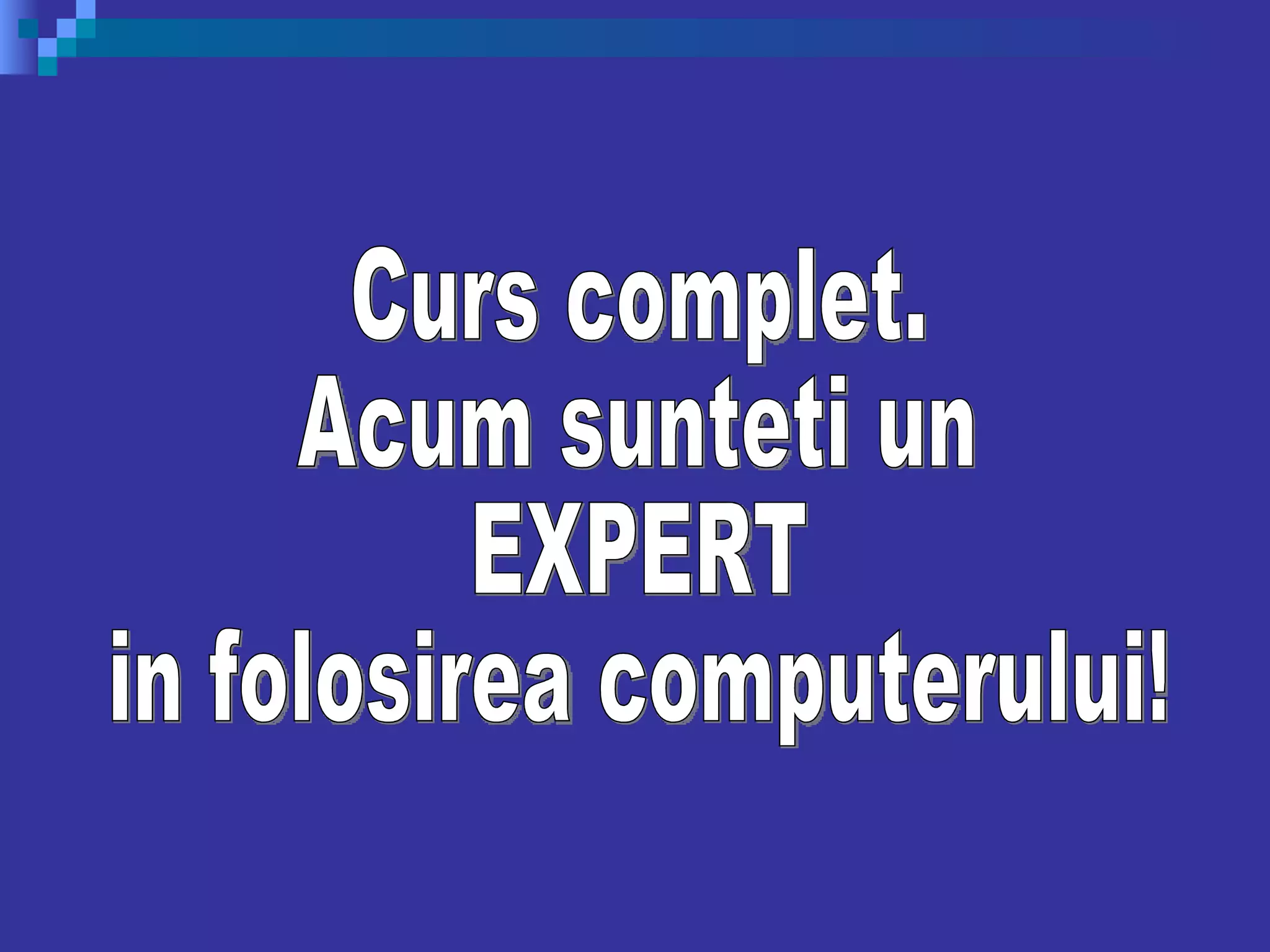 Calculatorul Personal | PPS