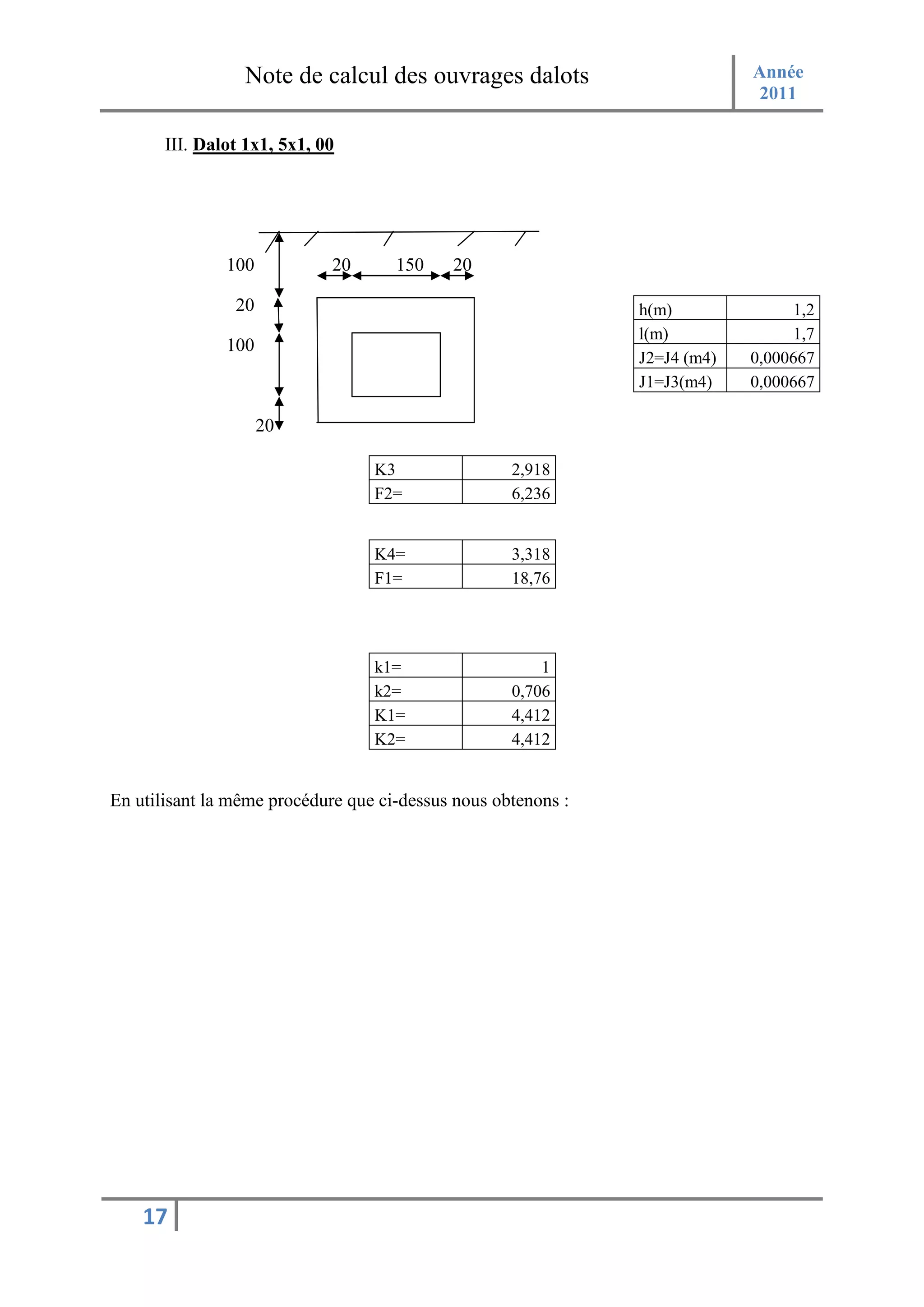 Calcul de dalot | PDF
