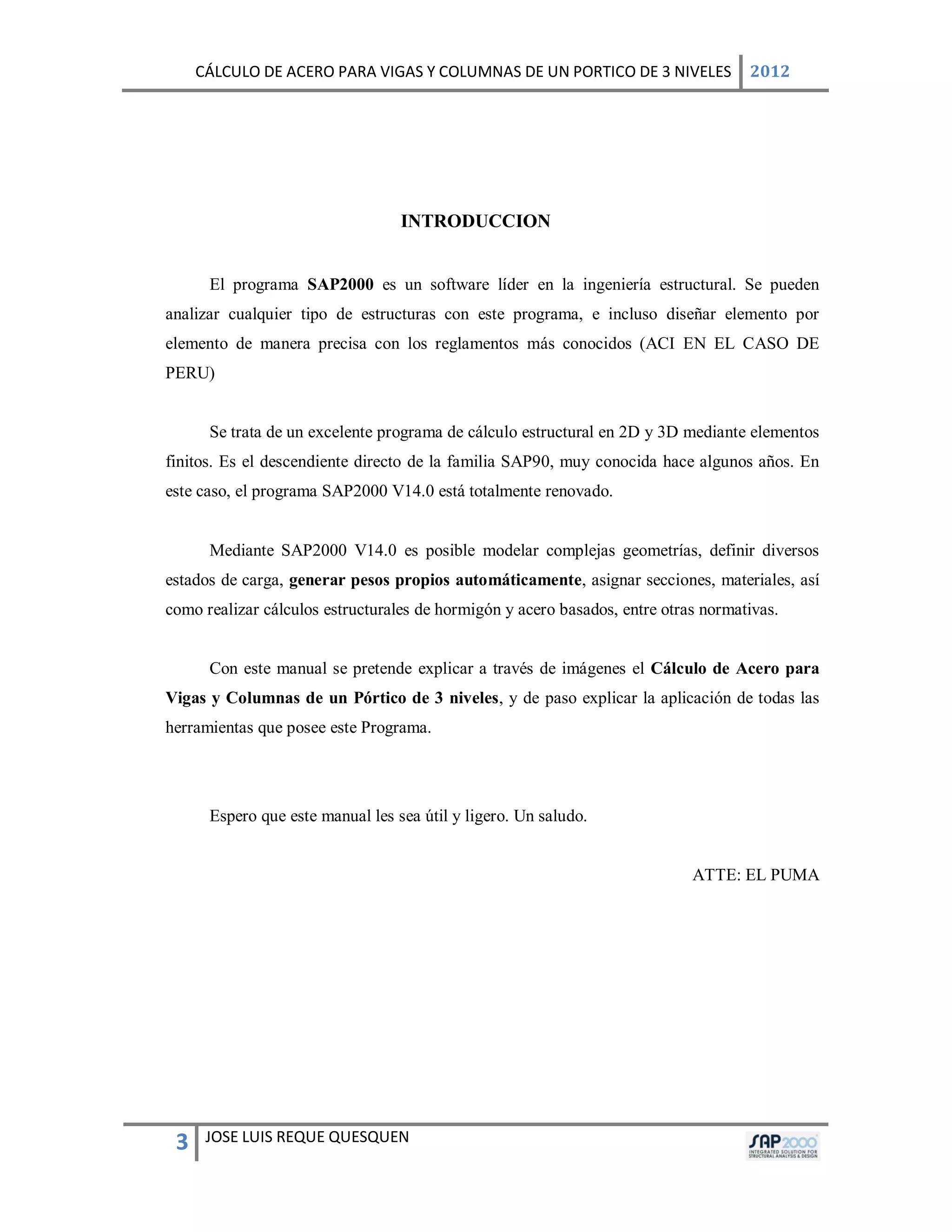 Calculo de-acero-para-vigas-y-columnas-de-un-portico-de-3-niveles1 | PDF