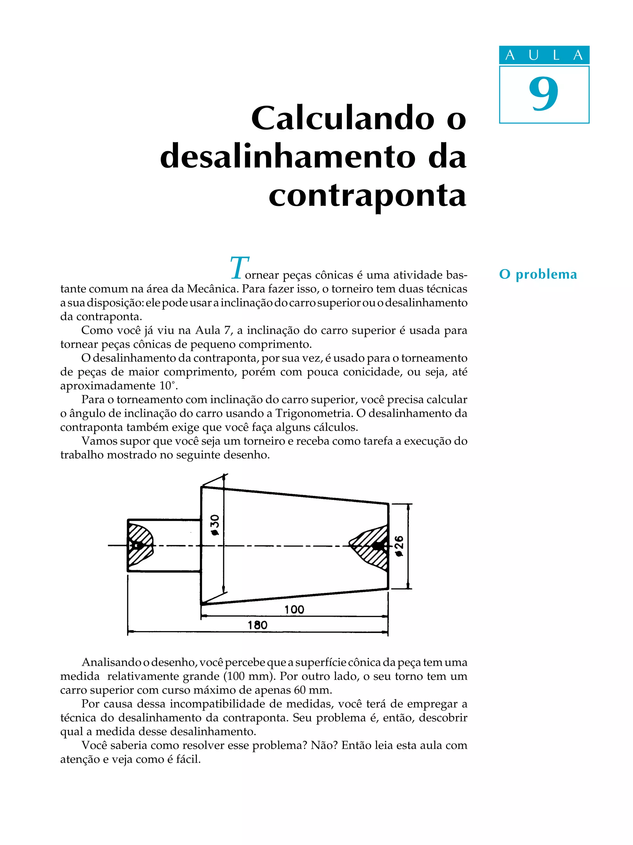 Calculo de conicidade (1) | PDF