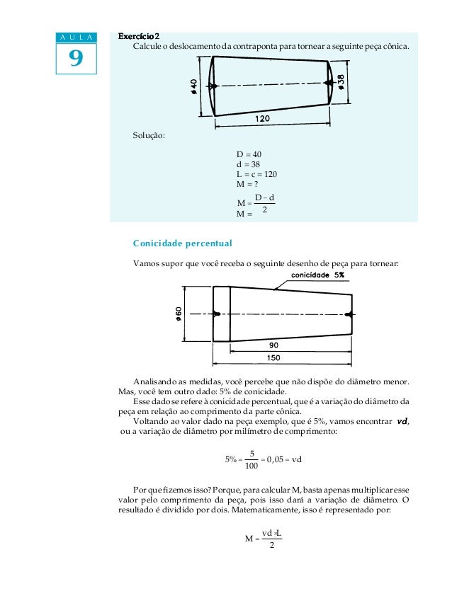 Calculo de conicidade (1)