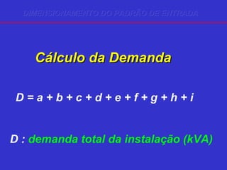 Calculo de demanda residencial | PPT