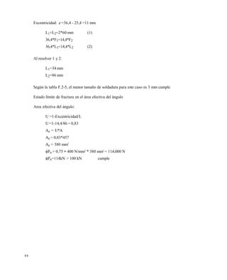 Calculo de estructuras metalicas | PDF
