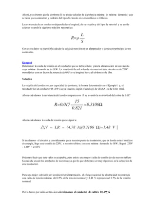 Calculo de la maxima demanda | DOCX