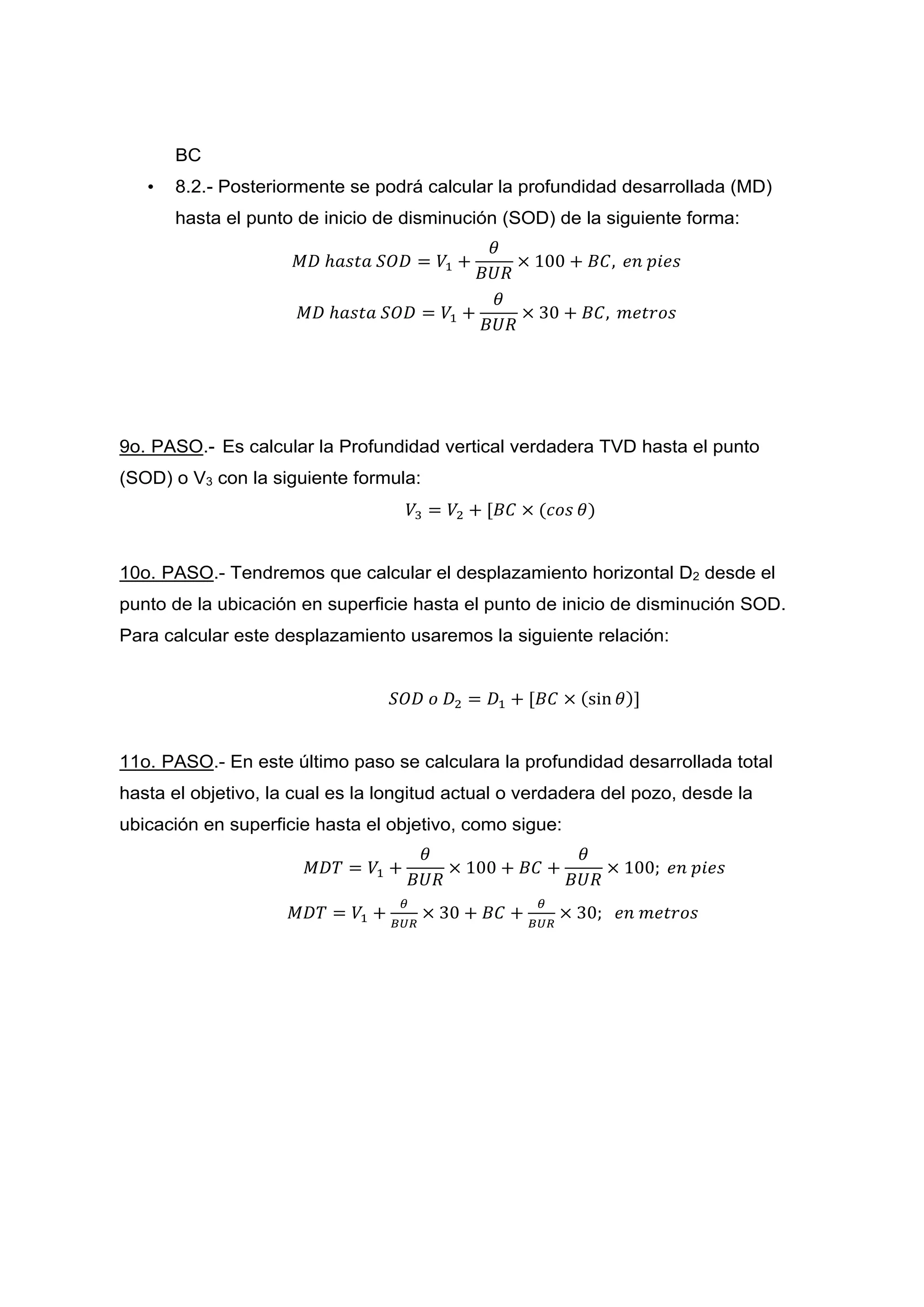 Calculo de la trayectoria | PDF