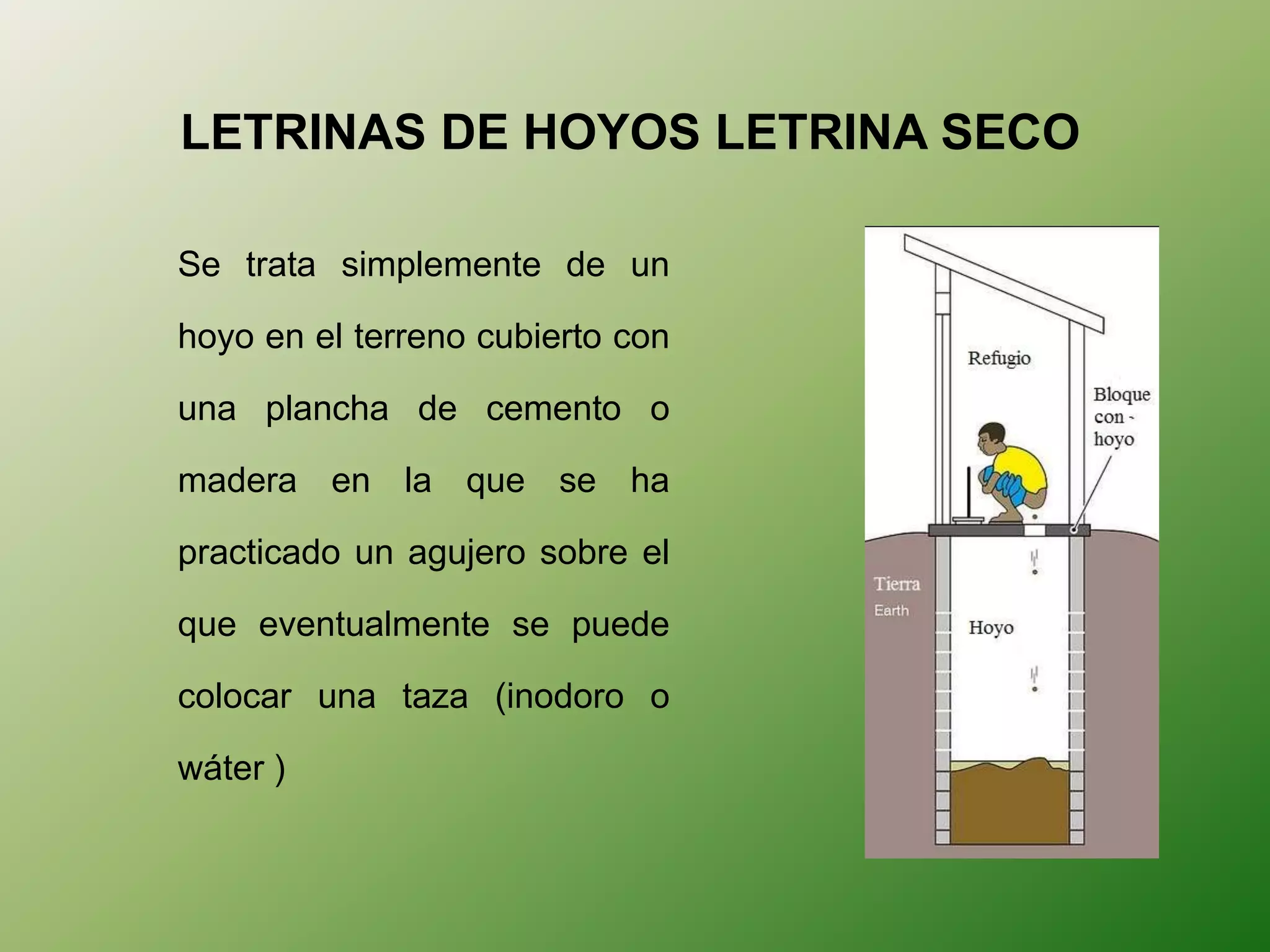 Calculo de letrinas | PPTX