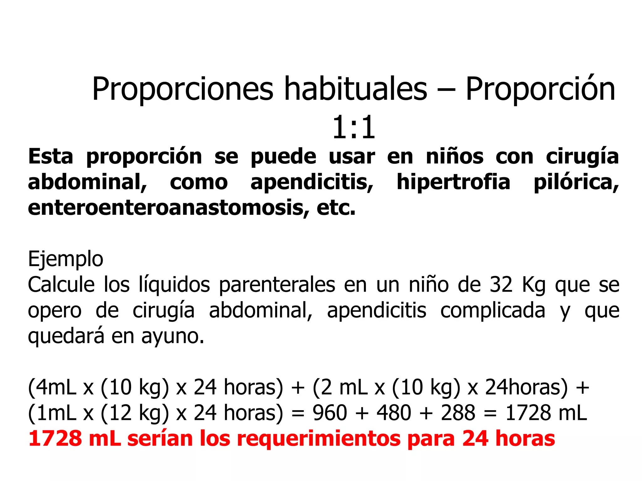 Calculo de liquidos y eectrolitos (1) (2) | PPT