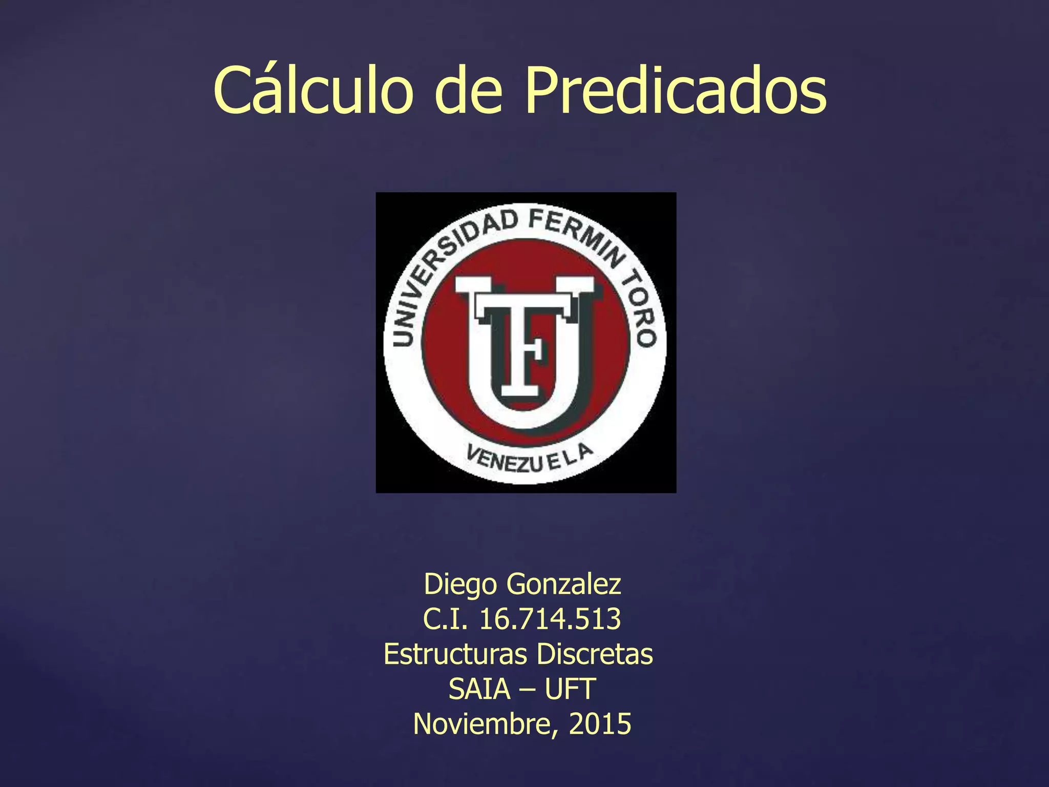 Calculo de predicados | PPSX