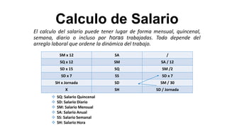 Calculo de salario | PPT