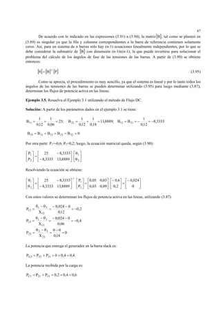 Calculo flujo de potencia | PDF