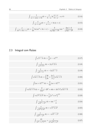Calculo I - Uma Breve Introdução ao Estudo de Integrais | PDF