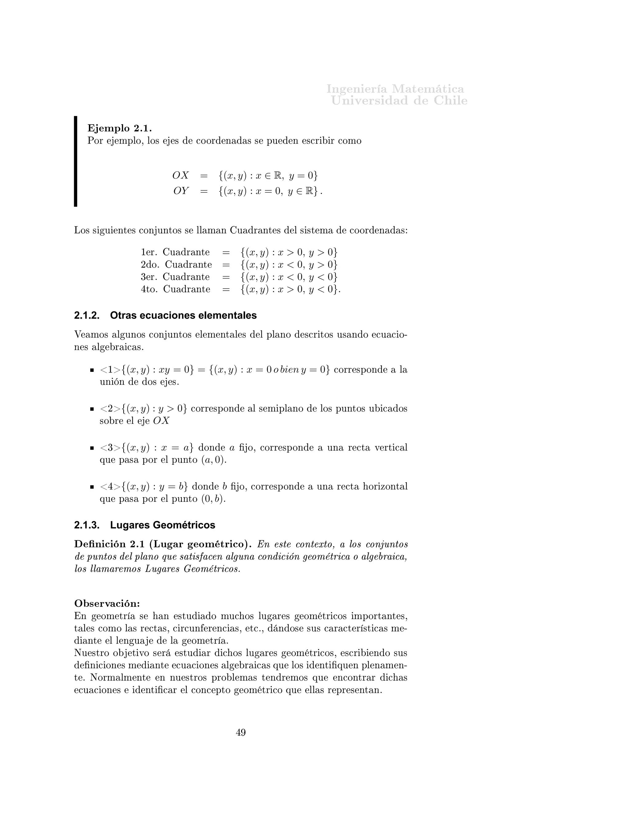 Calculo i [u de chile] | PDF