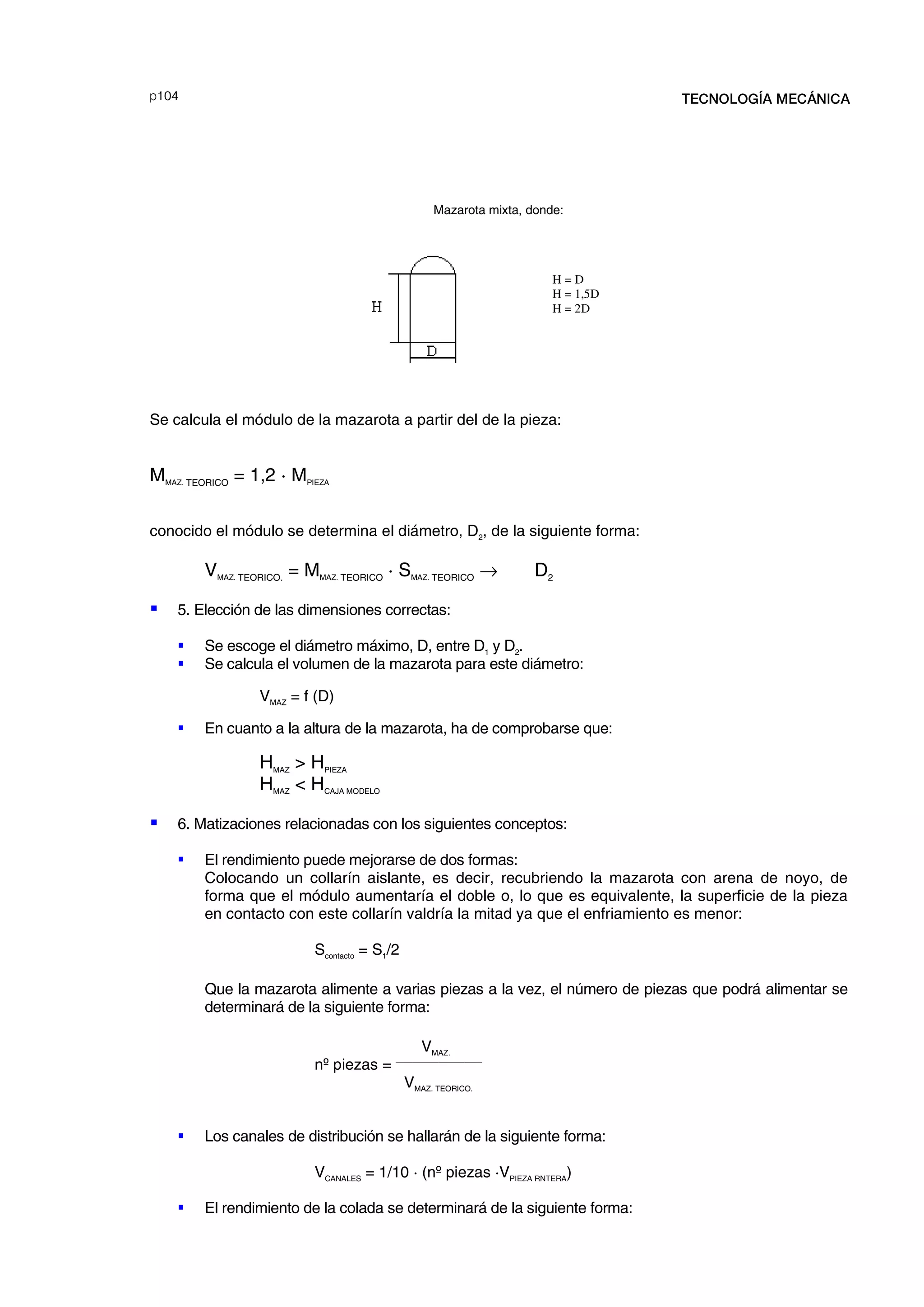 Calculo mazarota | PDF