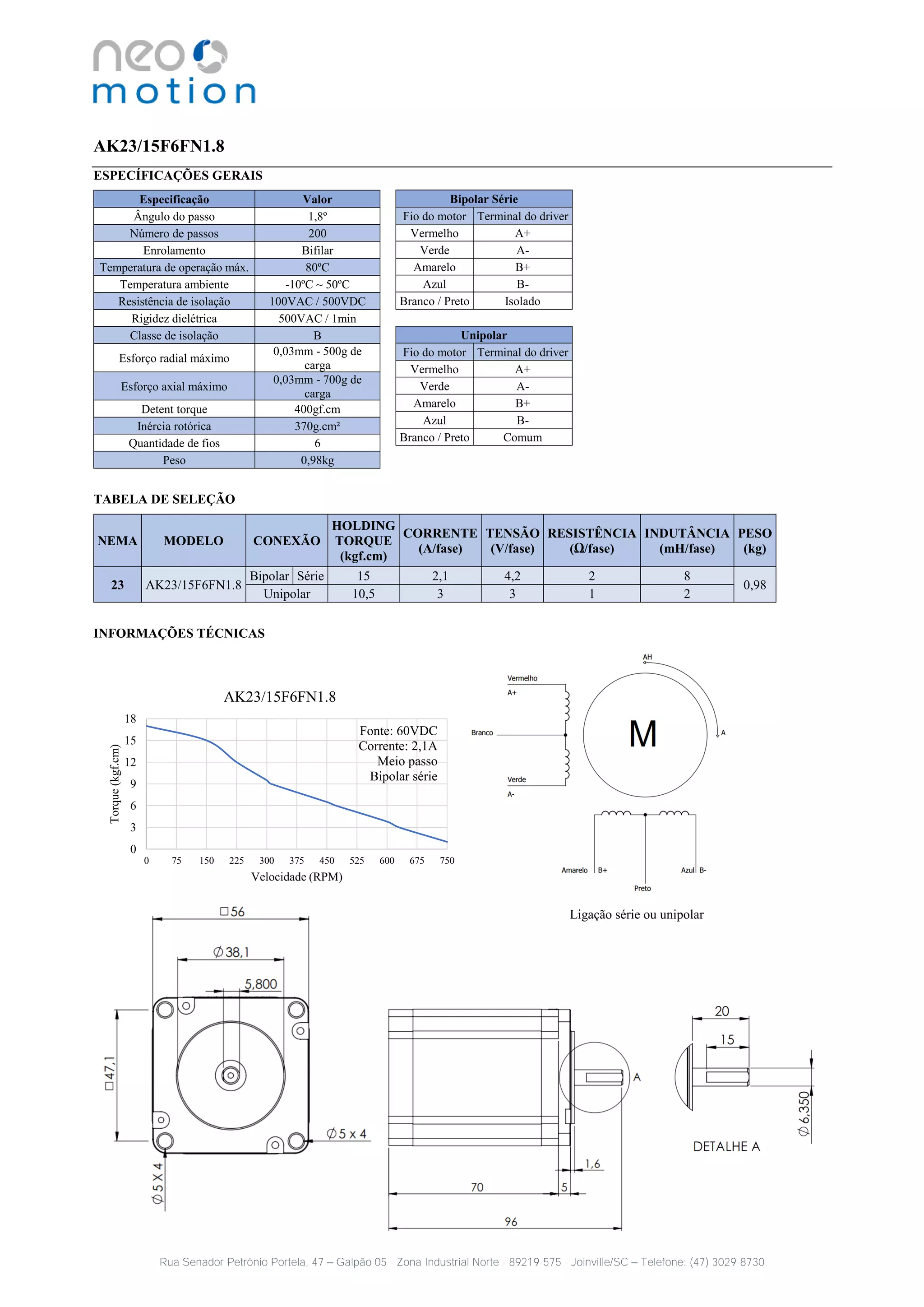 Calculo motor de passo | PDF