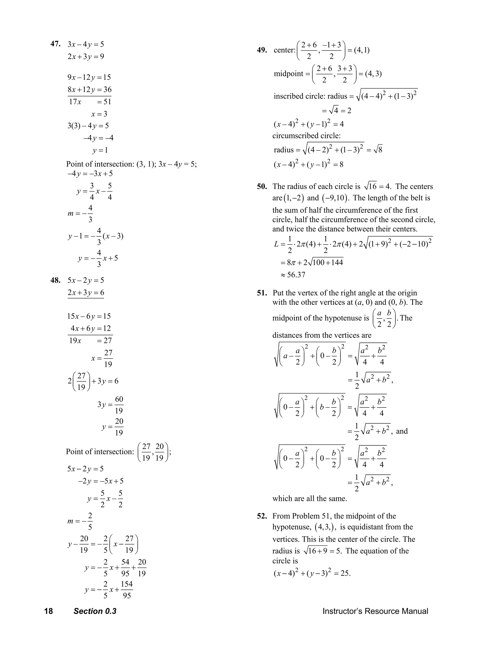 Calculo purcell 9 ed solucionario | PDF