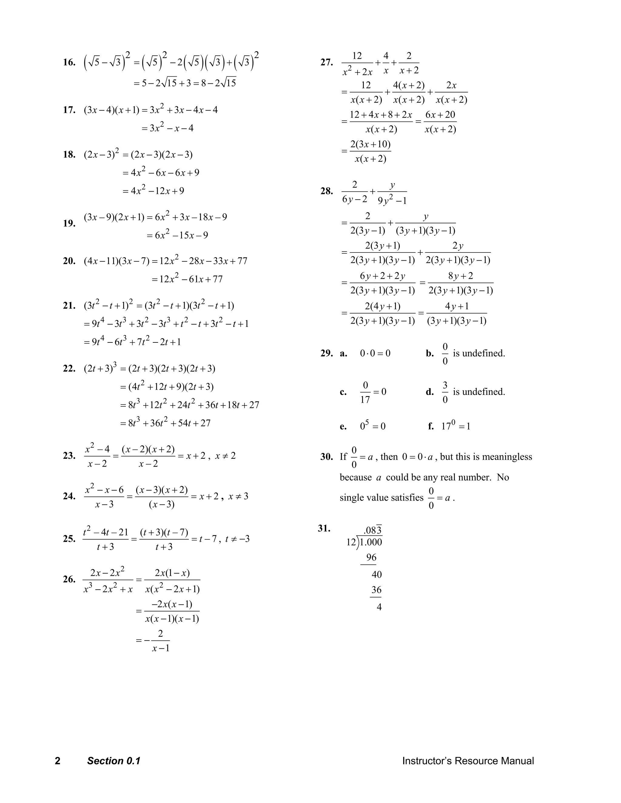 Calculo purcell 9 ed solucionario | PDF