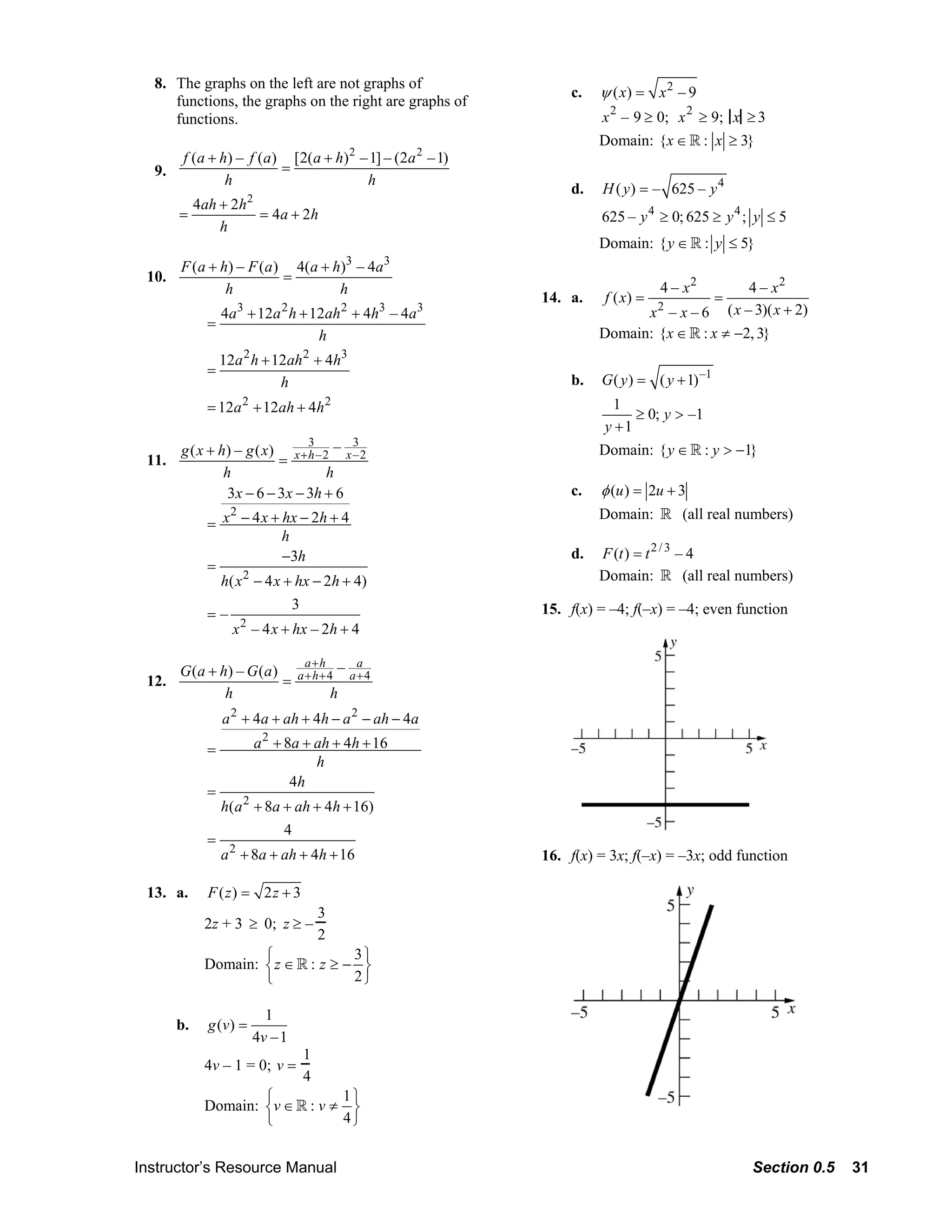 Calculo purcell 9 ed solucionario | PDF