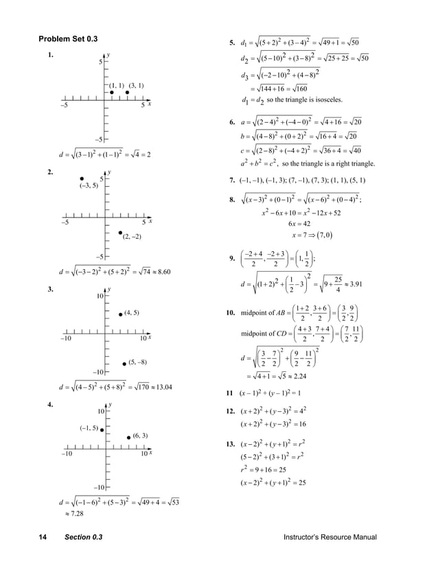 Calculo purcell 9 ed solucionario | PDF
