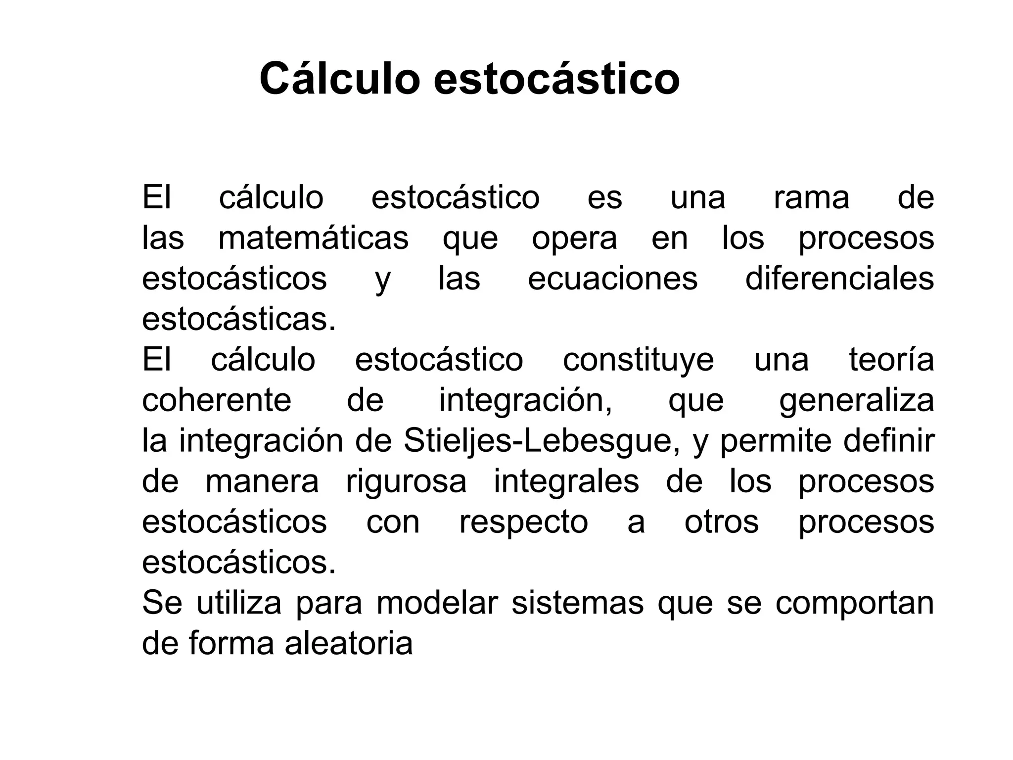 Calculos-Estocasticos