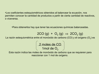 Calculos estequiometricos | PPT