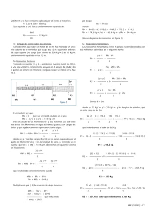 Calculos mecanicos estructuras | PDF